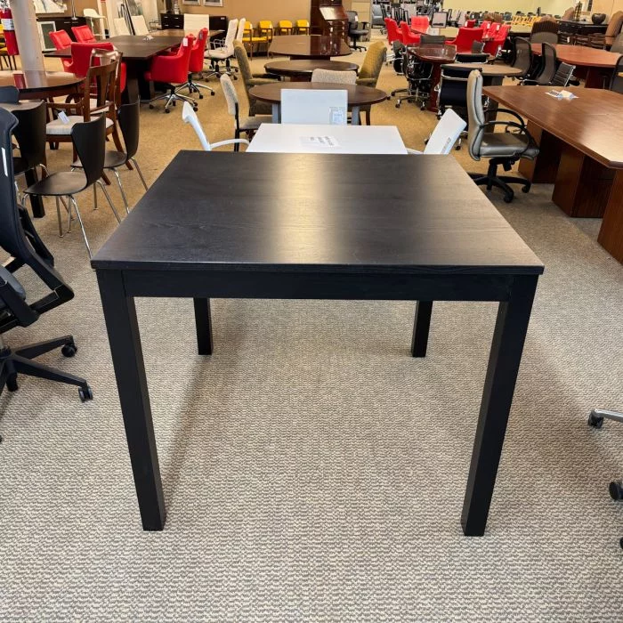 Used 43x43 Bar Height Collaborative Conference Table (Black) CTB1845 ...