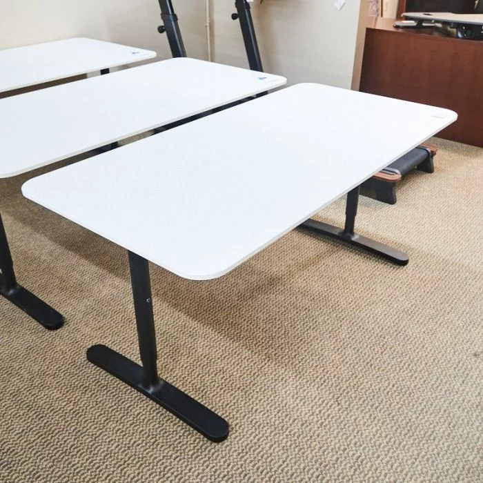 Used 30x60 Computer Table Desk (White) TRN1755-001 | Dallas DESK, Inc.