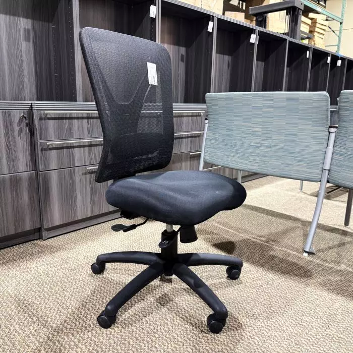 Used OFD Hi-Back Ergo Armless Task Chair (Black) CHT1879-015 | Dallas ...