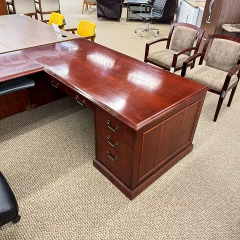 Used L-Shaped Desks | Dallas DESK, Inc.