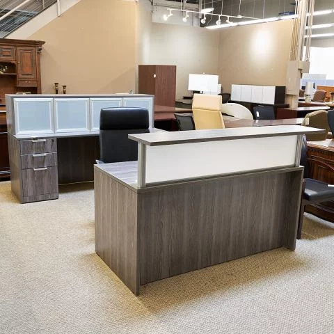 Used Reception Desks | Dallas DESK, Inc.