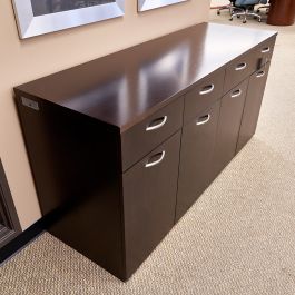 Used National Office Buffet Cabinet (Espresso) BUF1838-004 | Dallas ...