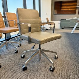 Used 9to5 Diddy Conference Chairs (Grey) CHE1880-009 | Dallas DESK, Inc.